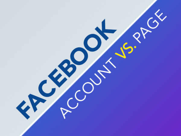 What is the difference between Facebook Account and Facebook Page ...